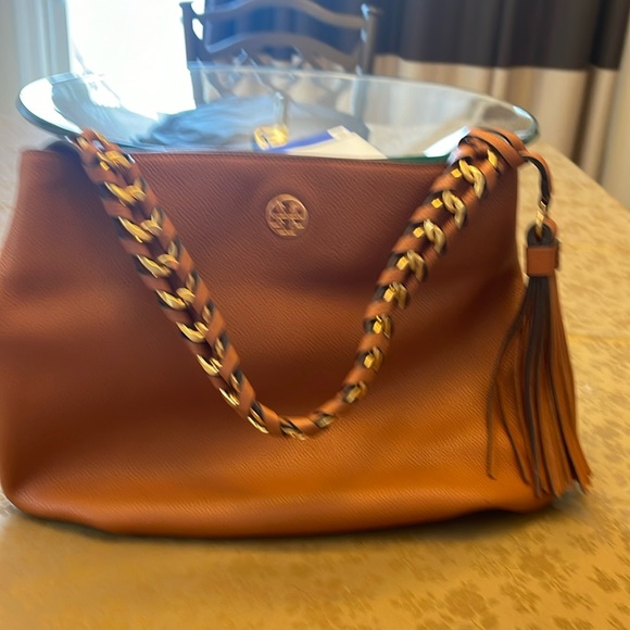 Tory Burch | Bags | Authentic Tory Burch Leather Hobo Bag | Poshmark